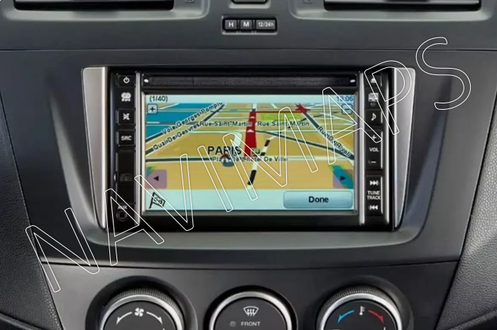 MAZDA AVN1 NVA-SD8110 TomTom mapy 2024 Európa - Navimaps